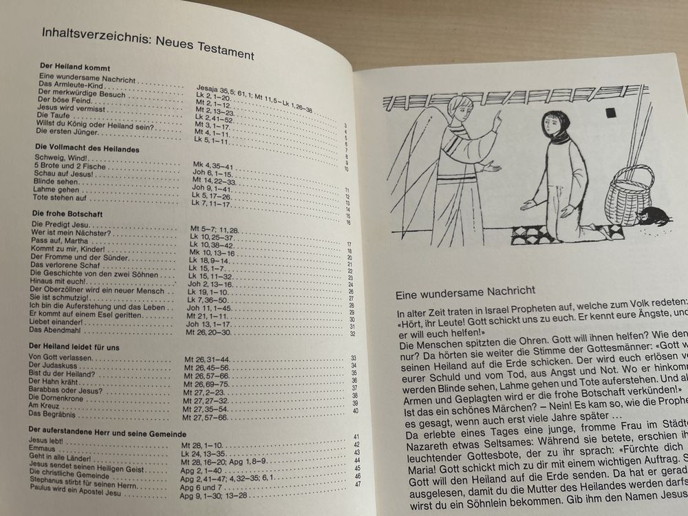 Kinderbibel zum Ausmalen 1982, Willy Trapp, Lucie Hostettler (Gebraucht ...