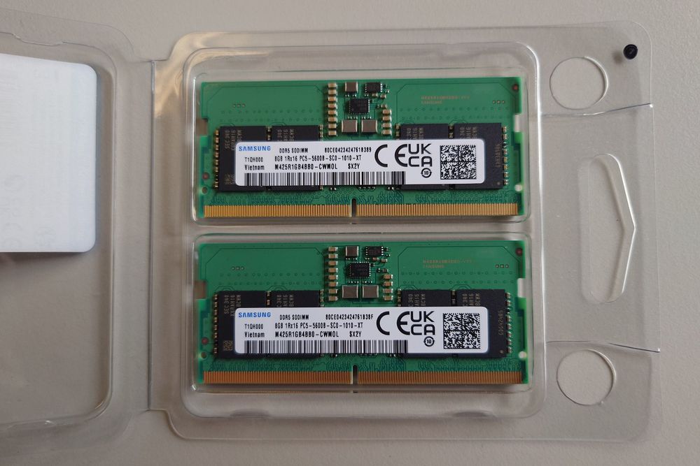 Samsung RAM 16 GB (2x 8GB) DDR5 SODIMM 5600 (Gebraucht) in Hölstein für ...