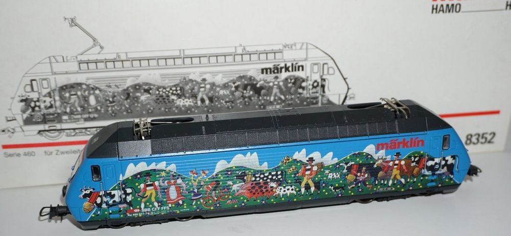 Märklin Hamo 8352 Re 460 "Alpaufzug", GS Analog, OVP | Kaufen auf Ricardo