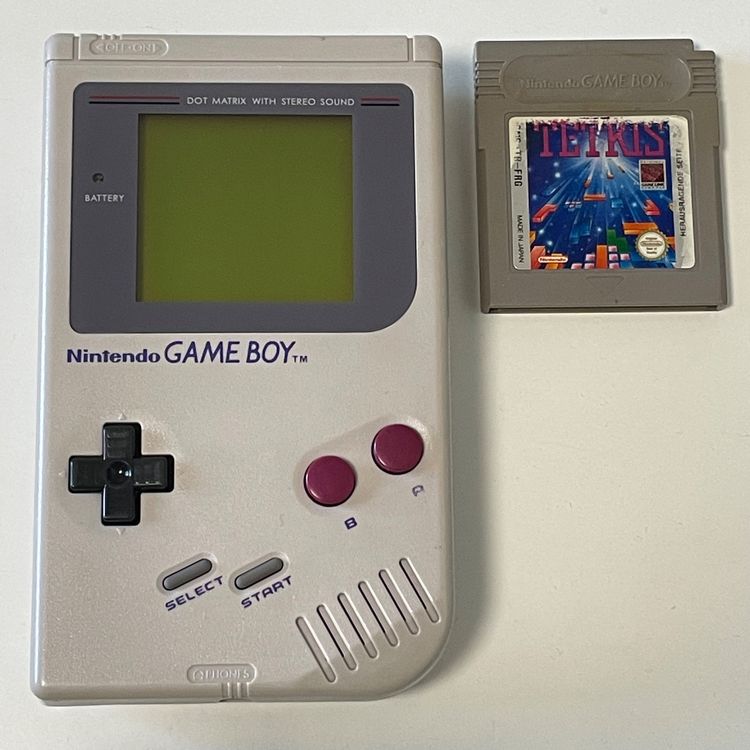 Gameboy Classic Grau + Tetris | Kaufen auf Ricardo
