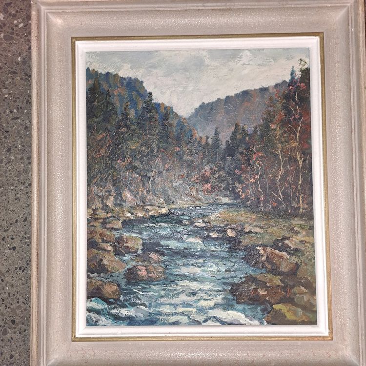 Ölbild von Max Clément freiburger Maler Sensebezirk signiert (Gebraucht ...