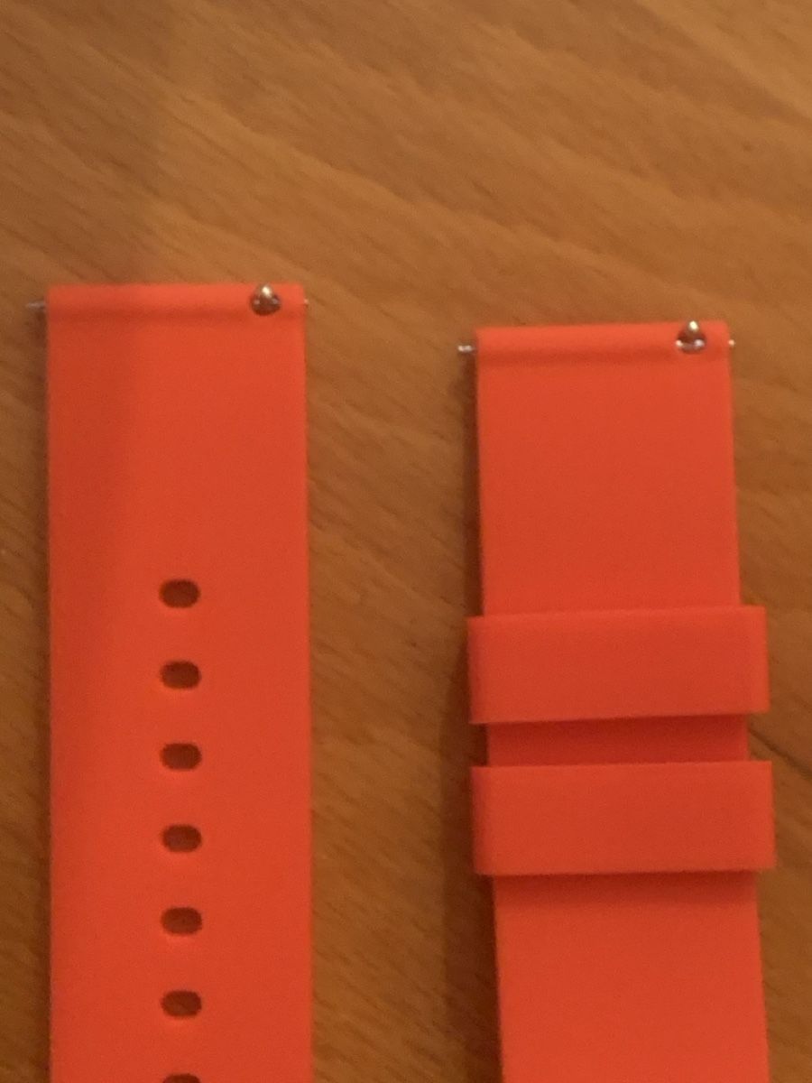 Bracelet de montre rouge interchangeable (Neuf avec emballage d'origine ...