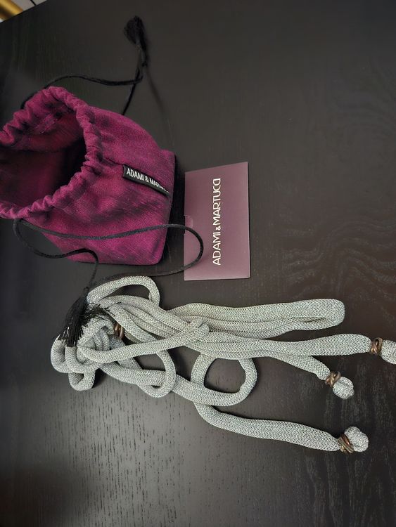 Cintura Adam & Marcucci, argento, elegante, nuovo (Gebraucht) in Pura ...