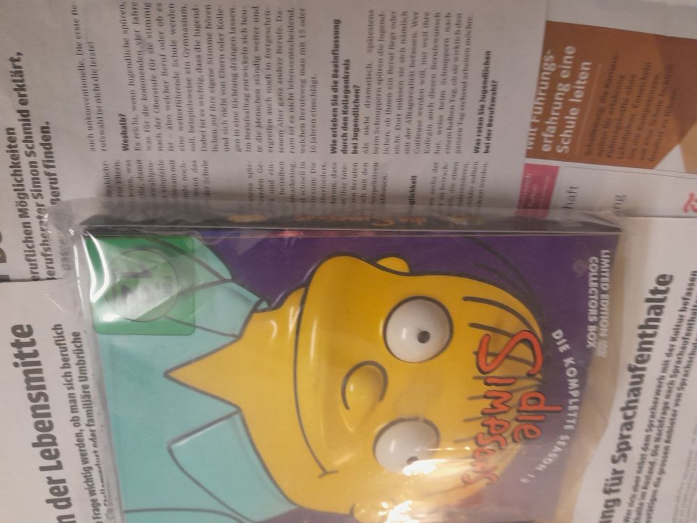 Simpsons DVD Limited Editions Collectors Box Season 12+13 (Gebraucht ...