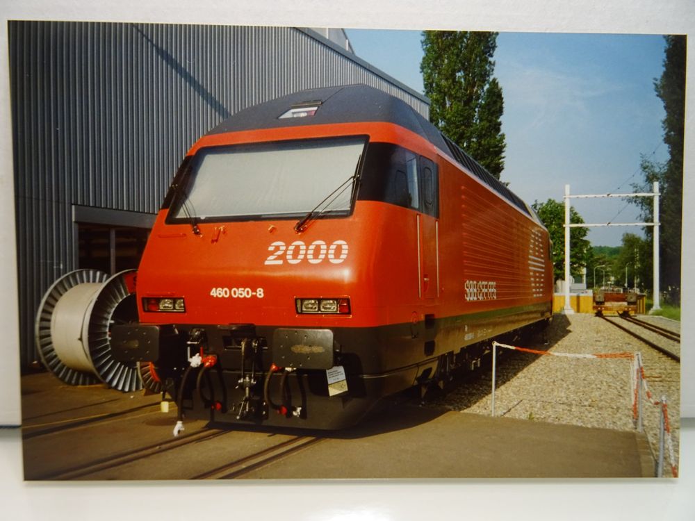 Foto SBB Re 460 050 Lok 2000 ABB Tramont ZH Oerlikon 05/93 (Neu (gemäss Beschreibung)) in Teufen ...