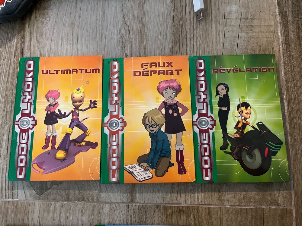 3 livres code lyoko anime francais | Kaufen auf Ricardo