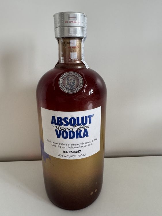 Absolut Vodka Unique, SC, 2012, limited edition (Neu und ...