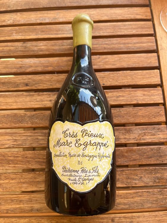 Très vieux marc égrappé Védrenne Père et fils (Neu (gemäss Beschreibung)) in Veyrier für CHF 30 ...