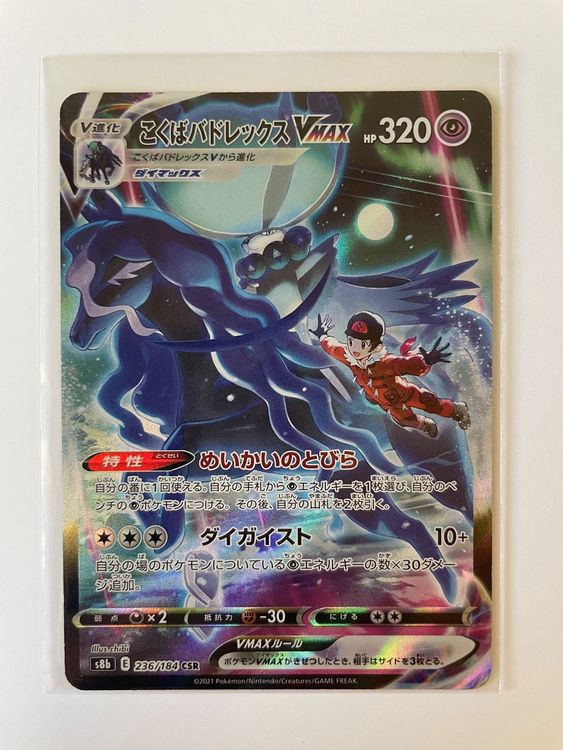 Pokémon Vmax Climax Shadow Rider Calyrex Vmax | Kaufen auf Ricardo