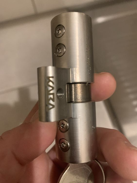 KABA Stainless Steel Door Lock Cylinder with 3 Keys (Gebraucht) in ...