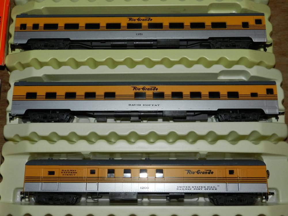 Rivarossi H0 GL Set 3 PW der Rio Grande 1930 (Neu und originalverpackt ...