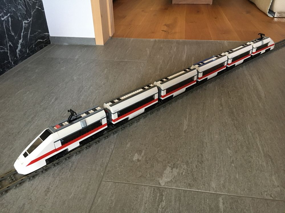 LEGO 7897 - ICE-Zug / Passagierzug (4 Wagen, 2 Motoren) | Kaufen auf ...