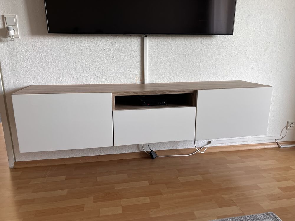 Tv möbel /Lowboard / Ikea Besta Schrank (Gebraucht) in Neuhausen für ...