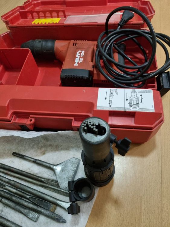 HILTI TE 104 BOHRHAMMER MIT BOHRER | Kaufen auf Ricardo