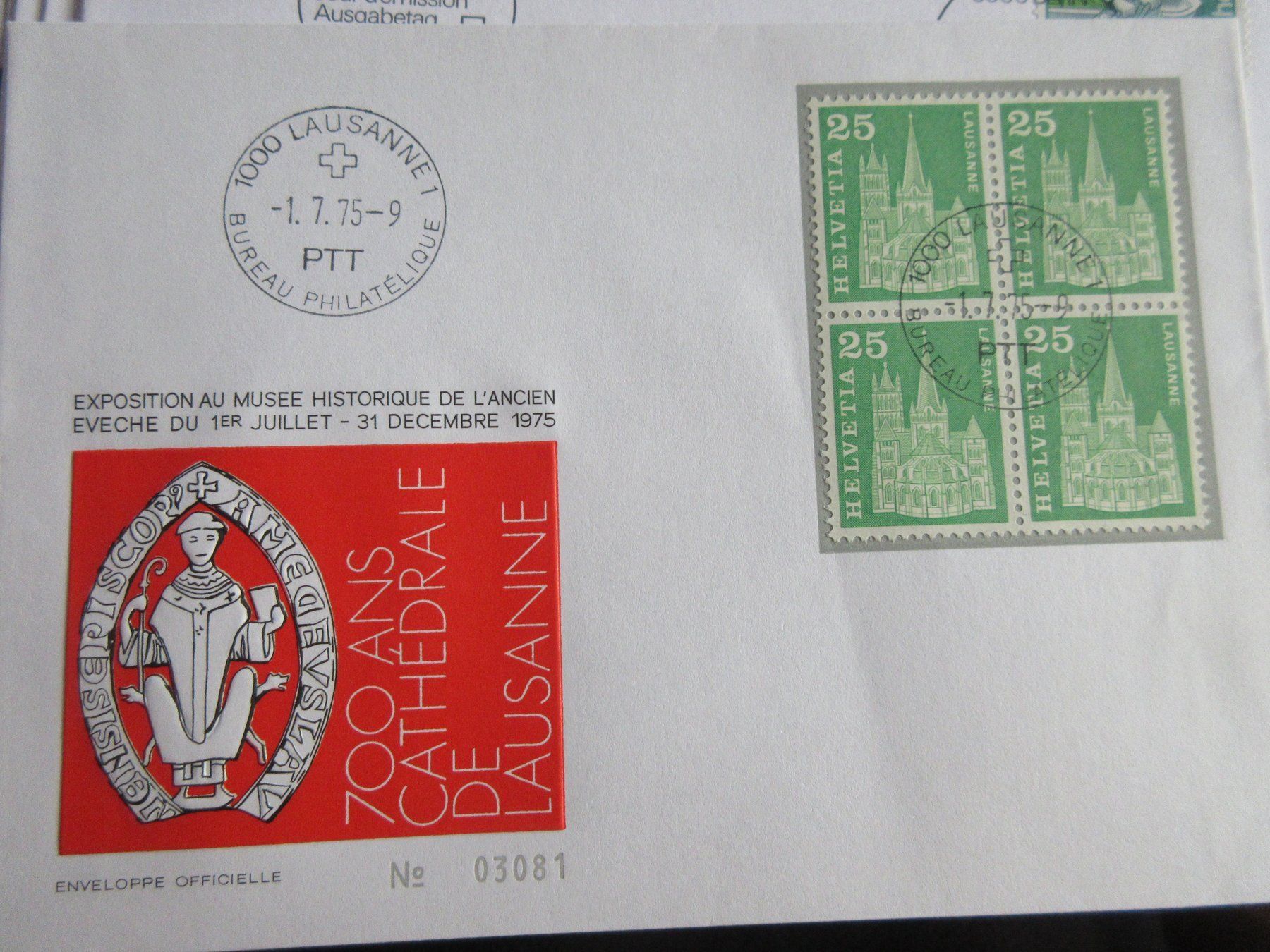 9 X ENVELOPPES FDC 1969 1994 (D'occasion) à Epiquerez pour CHF 1 – avec ...