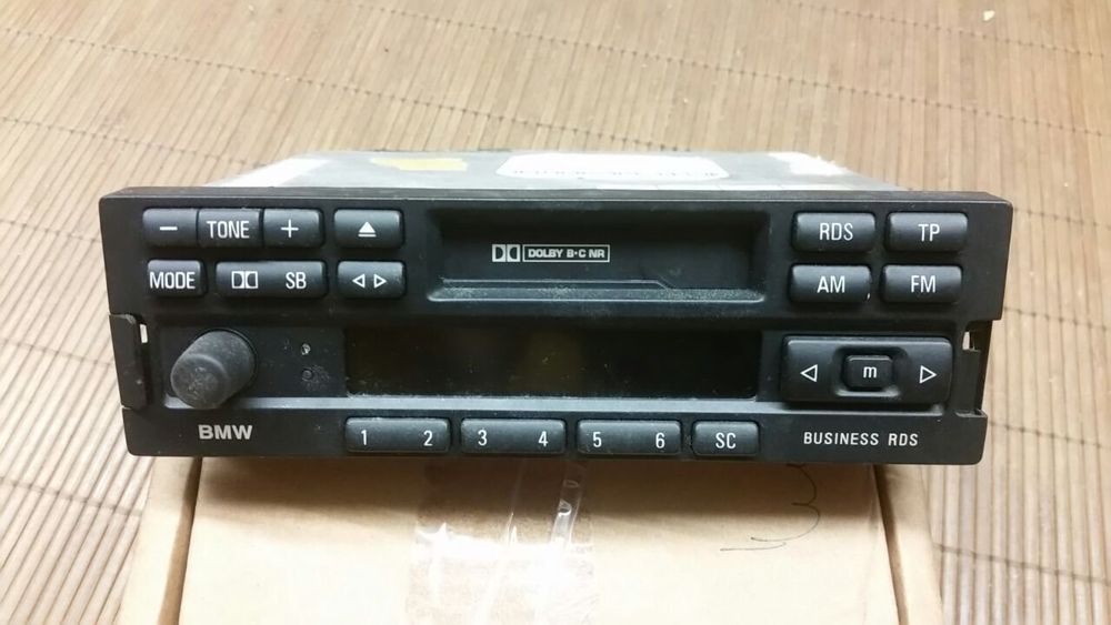 AUTORADIO RADIO 02 BMW BUSINESS RDS BMW oldtimer E30 E34 E2 | Kaufen ...