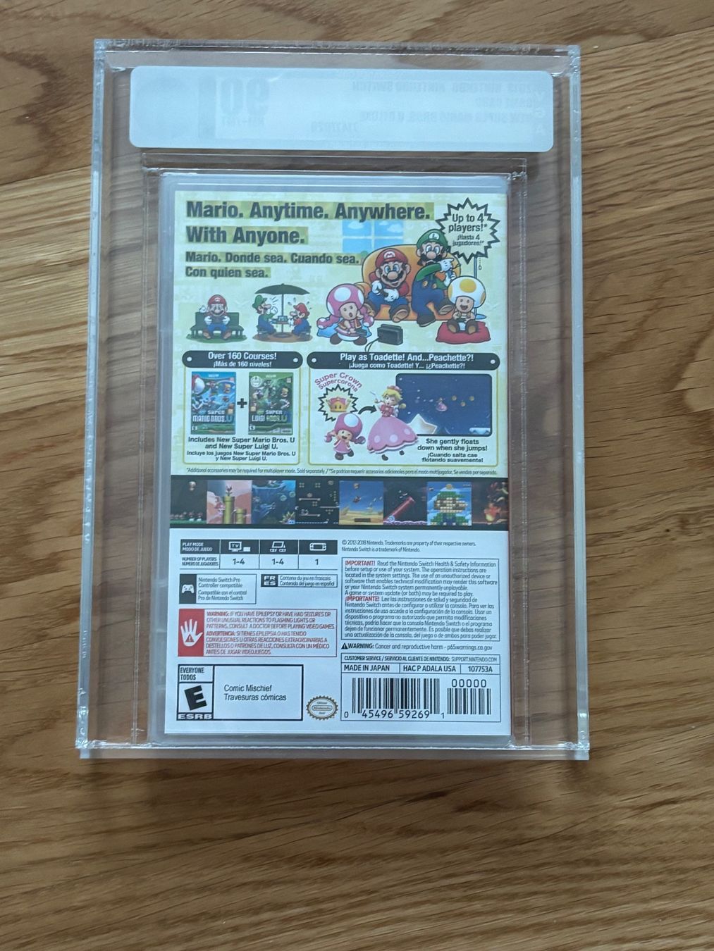 New Super Mario Bros. U Deluxe - Nintendo Switch VGA90 (Neu und ...