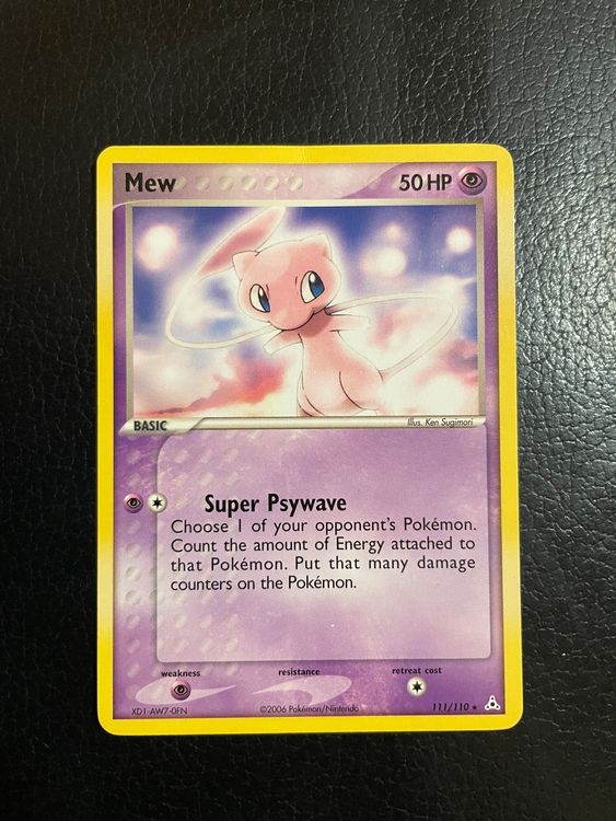 Ex Holon Phantoms Mew rare 111/110 Secret rare Ab 1 | Kaufen auf Ricardo