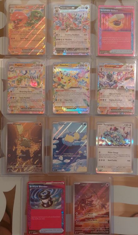 11x Pokemon Surging Sparks SSP – Top Hit Lot – RARE (Neu (gemäss ...