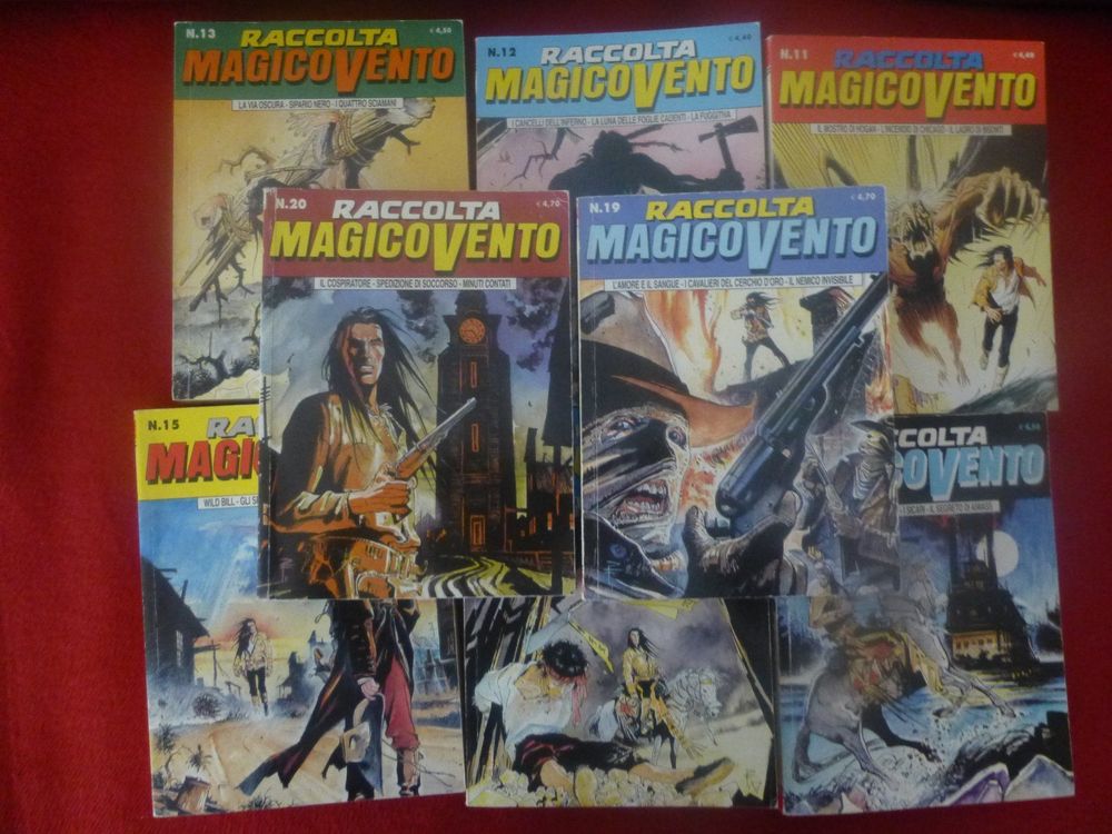 HORROR-COMIC MAGICO VENTO SAMMELBAND 11 BIS 20 (TEX-BONELLI) (Gebraucht ...