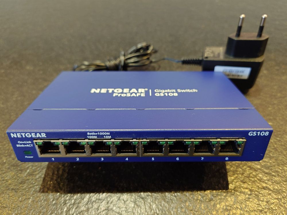 1x NETGEAR ProSafe 16Port (GS116) + 2x ProSafe 8Port (GS108) | Acheter ...