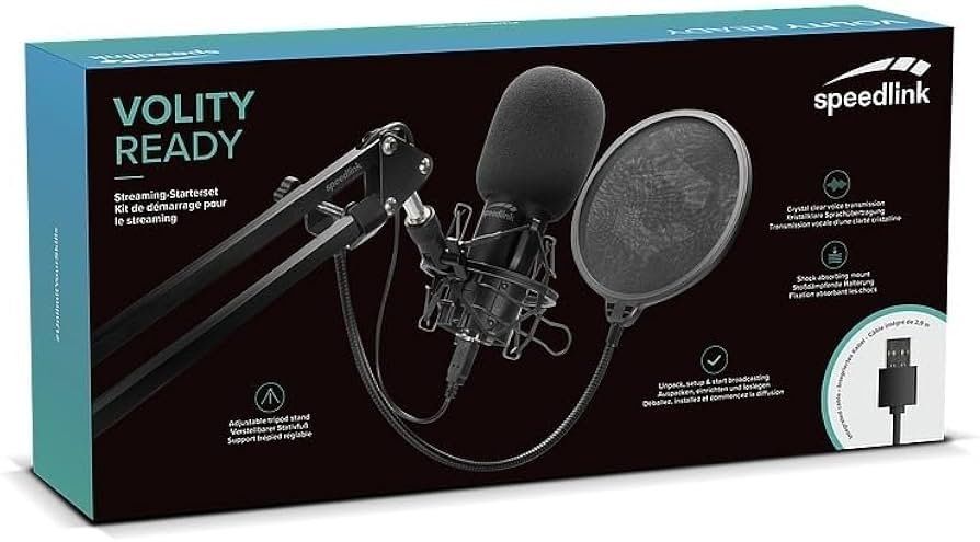 SPEEDLINK VOLITY READY Streaming Set, NEU! SUPER PREIS! | Kaufen auf ...