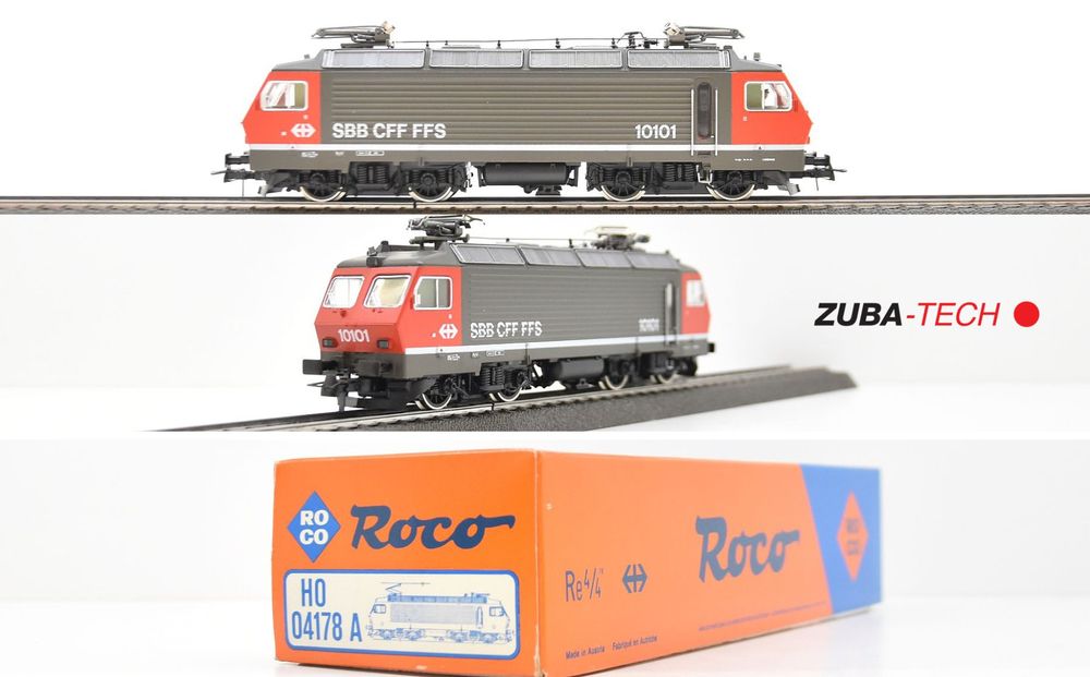 Roco 04178A E-Lok Re 4/4 IV SBB H0 GS Analog mit OVP | Acheter sur Ricardo