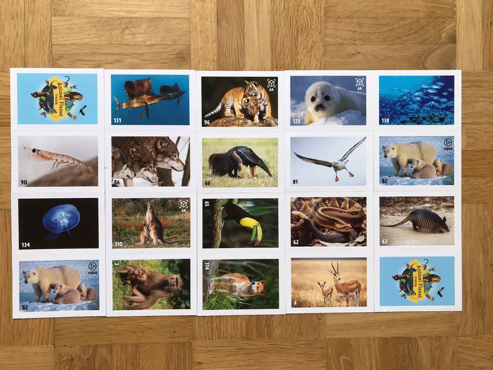 20 Sticker Migros Animal Planet Mania (Neu (gemäss Beschreibung)) in ...