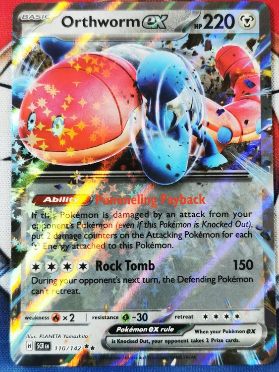 Pokemon Orthworm Ex 110/142 Stellar Crown EN | Kaufen auf Ricardo