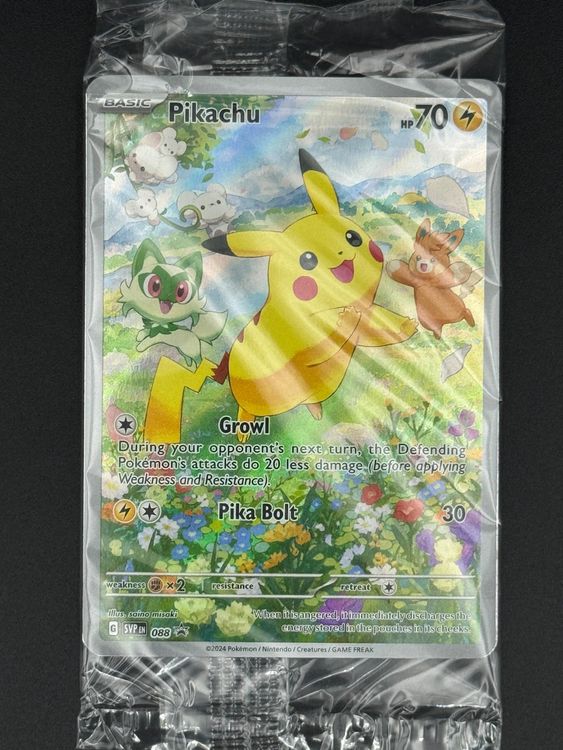 Pikachu SVP 088 Paldea Adventure Chest Promo sealed EN #516 (Neu und ...