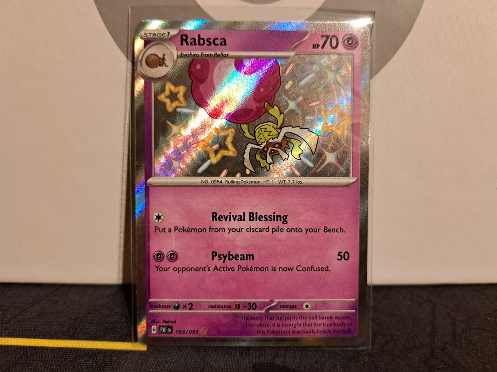 RABSCA HOLO SHINY PALDEAN FATES POKEMON KARTE (Gebraucht) in Uerzlikon ...
