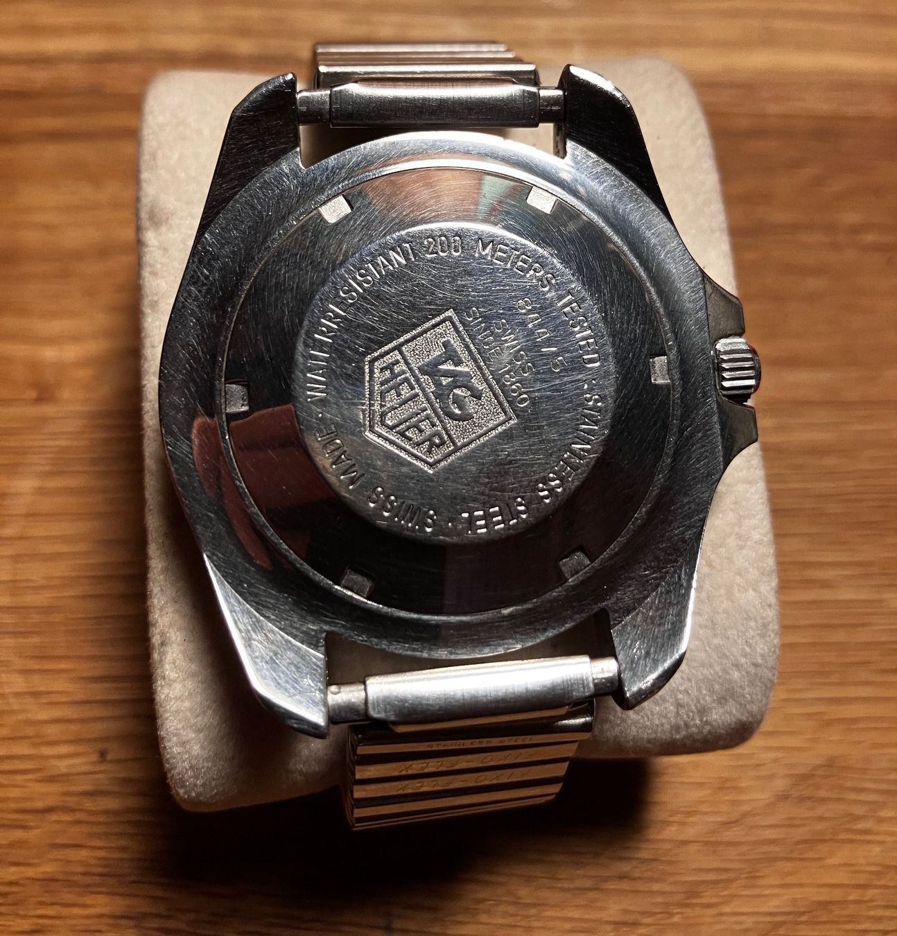 1980's TAG Heuer Professional Diver (Ref. 844/5) (D'occasion) à ...