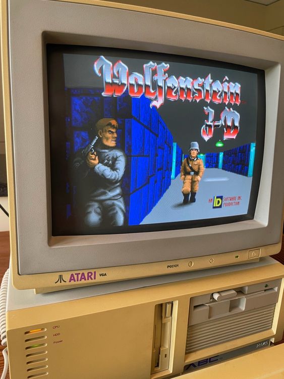 Atari PC4 mit original Atari Monitor (Gebraucht) in Buchs für CHF 309 ...