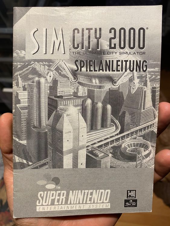Anleitung Sim City 2000, Super Nintendo | Kaufen auf Ricardo