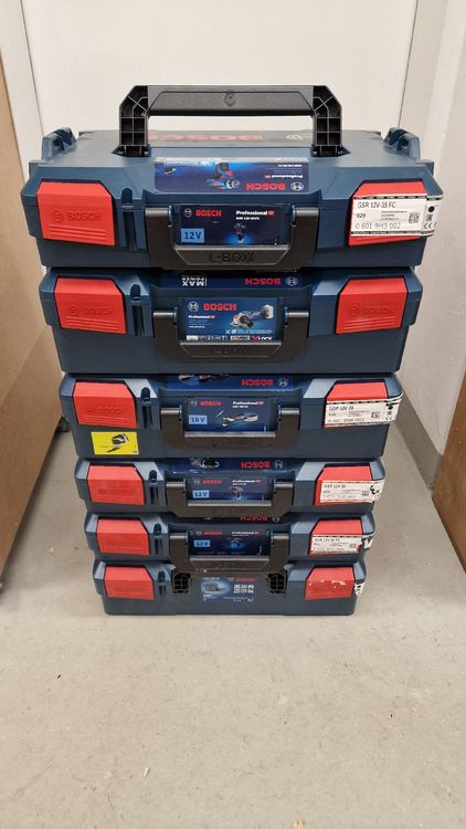 6x Bosch Professional L-Boxx leer (Gebraucht) in Kaisten für CHF 131 ...
