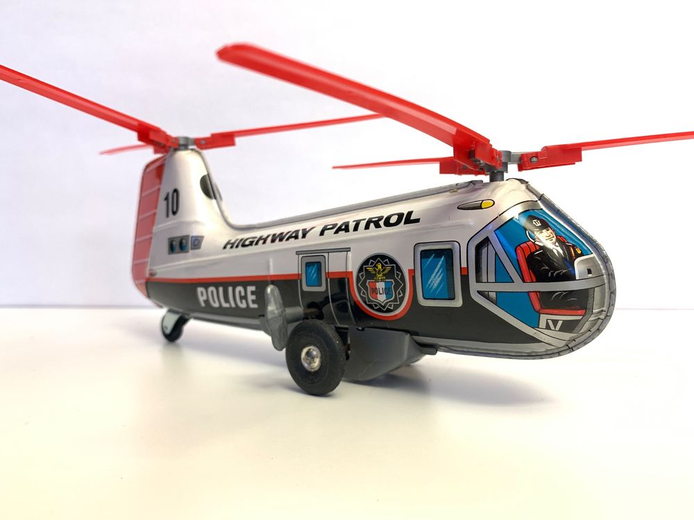 Spielzeug Helikopter Blech ca. 60-70er Jahre made in Japan (Neu (gemäss ...