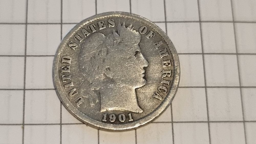 Pièce de 10 cents US 1901 - silver (D'occasion) à Vésenaz pour CHF 6 ...
