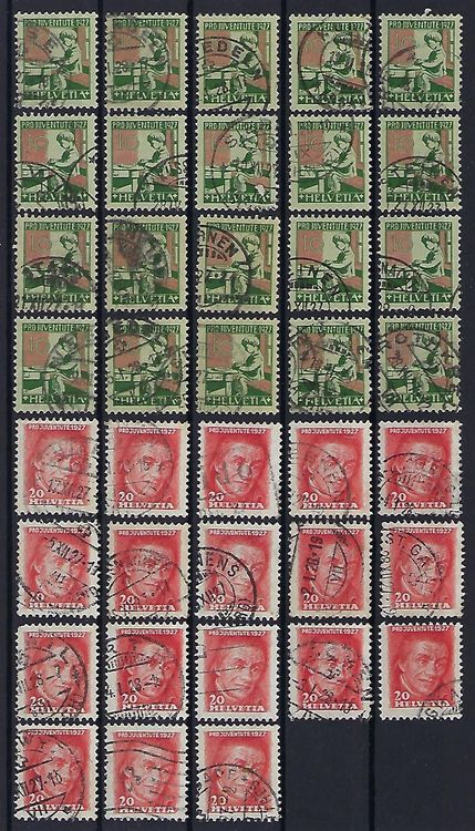 Pro Juventute aus Serie 1927 gest. (Gebraucht) in Hitzkirch für CHF 1 – mit Lieferung auf ...