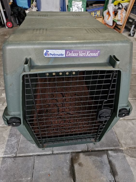 Petmate Hunde Transportbox Deluxe Vari Kennel 60x60x80cm (Gebraucht) in ...