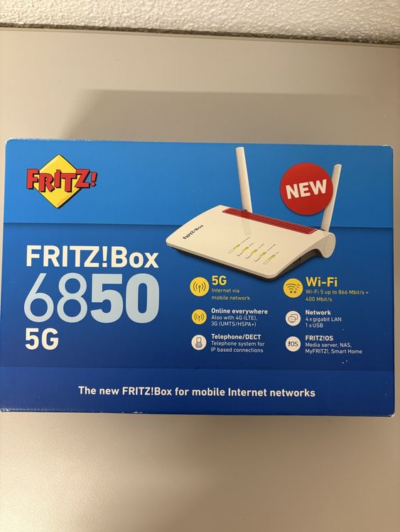 Fritz!Box 6850 5G Router | Kaufen auf Ricardo