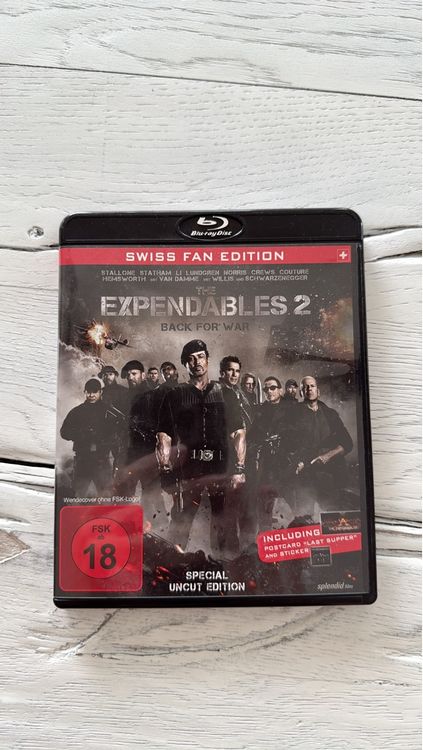 The Expendables 2 - Swiss Fan Edition - Blu-Ray - Uncut (Gebraucht) in ...