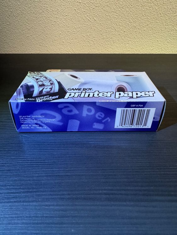 Nintendo Game Boy printer paper - Original & Neu! Selten! (Neu und ...