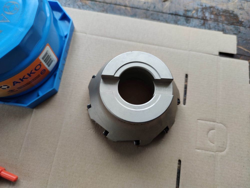 Wendeplattenfräser Fräskopf 125mm für Fräsmaschine / CNC (Neu und ...