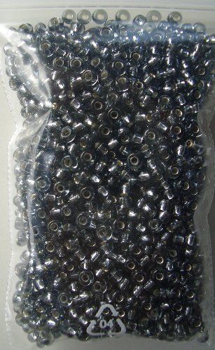 Rocailleperlen Grau mit Silbereinzug 2,6 mm (Neu und originalverpackt) in Gunzwil für CHF 2 ...