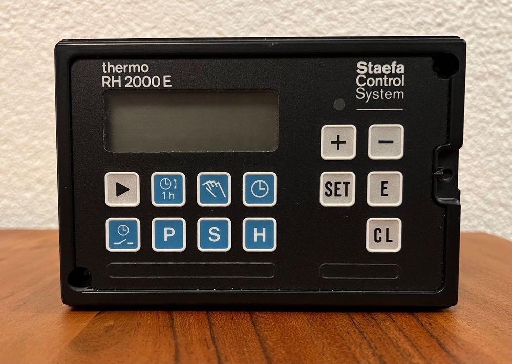 Heizungsregler / Thermo RH 2000 E / Staefa Control System (Gebraucht ...