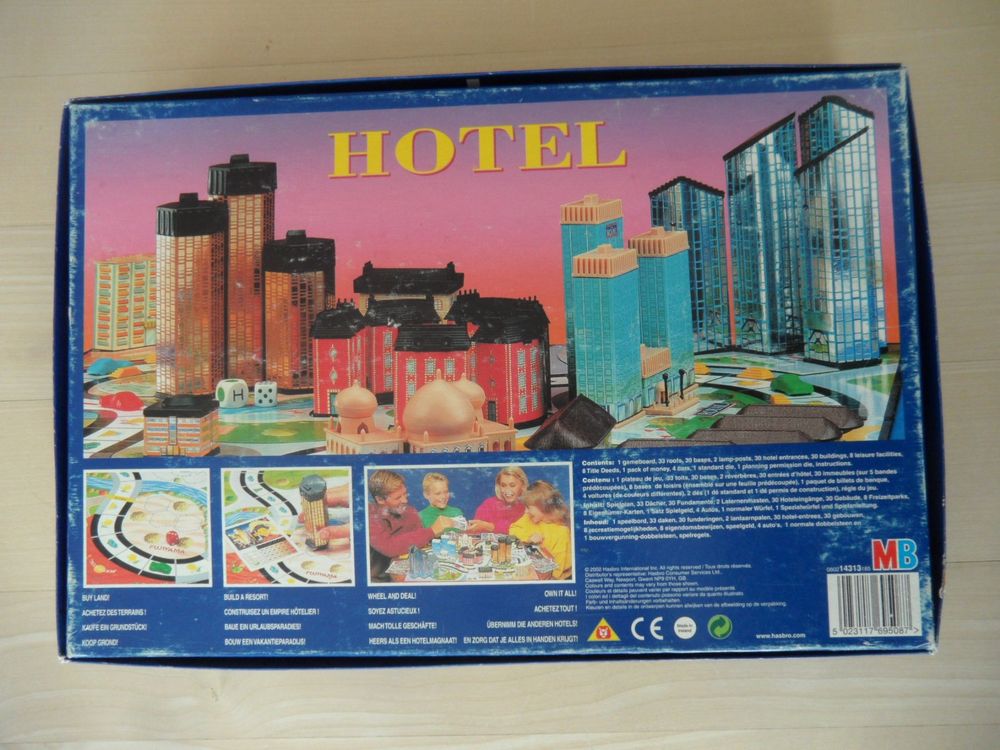 Hotel MB Spiele 2002 - komplett - D/F/GB/NL (Gebraucht) in Bern für CHF ...