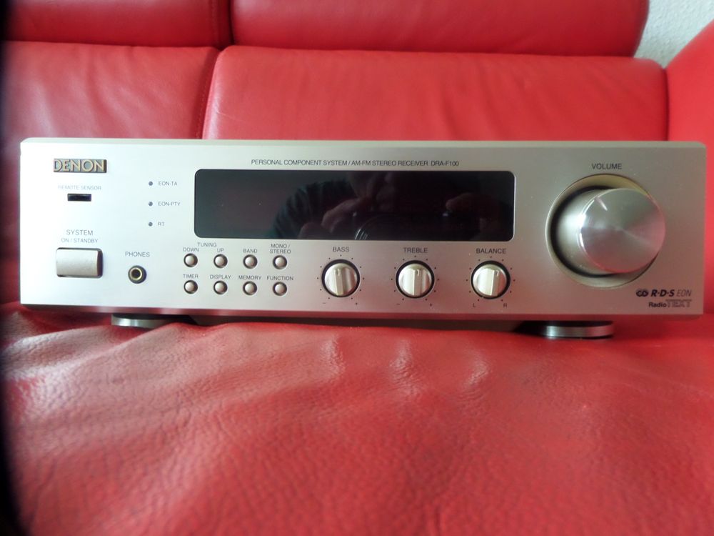 Denon DRA-F100 Receiver Sehr guter Zustand! (Gebraucht) in Hergiswil für CHF 20 – mit Lieferung ...