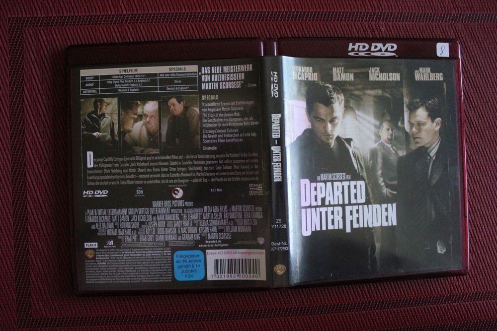 Departed - Unter Feinden [HD DVD] von Martin Scorsese (Gebraucht) in Geroldswil für CHF 1.95 ...