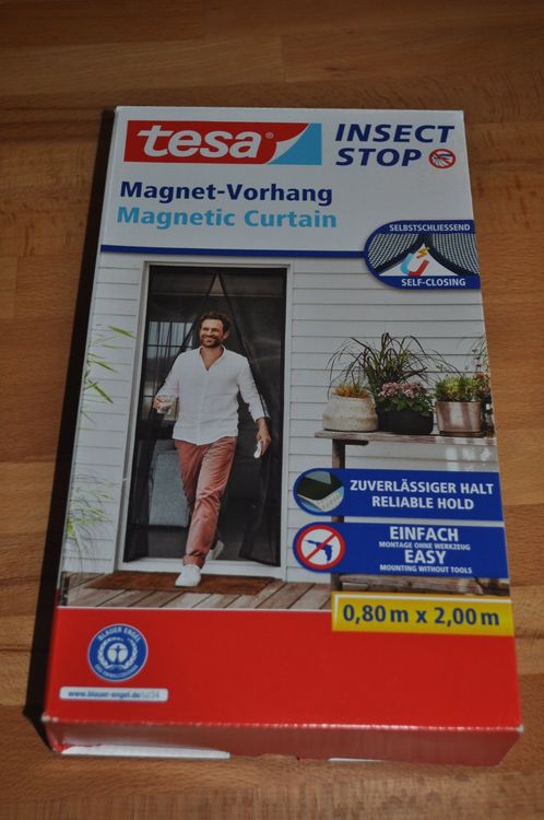 Tesa Insect Stop Magnet-Vorhang 0.8m x 2.00m | Kaufen auf Ricardo