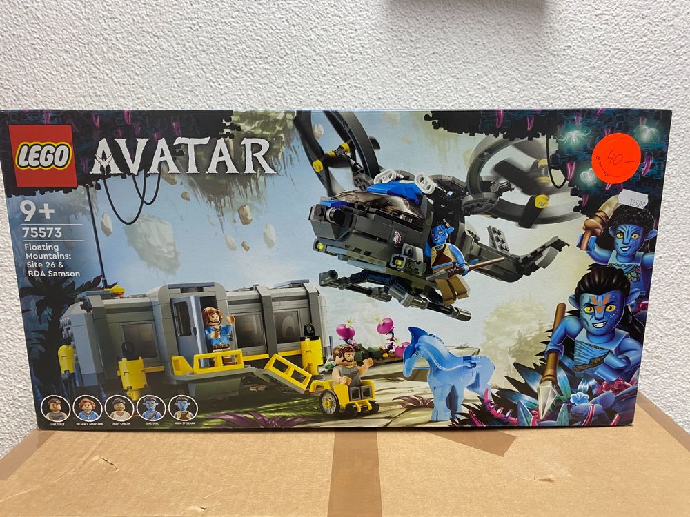 LEGO AVATAR 75573 Floating Mountains: Site 26 & RDA Samson | Kaufen auf ...